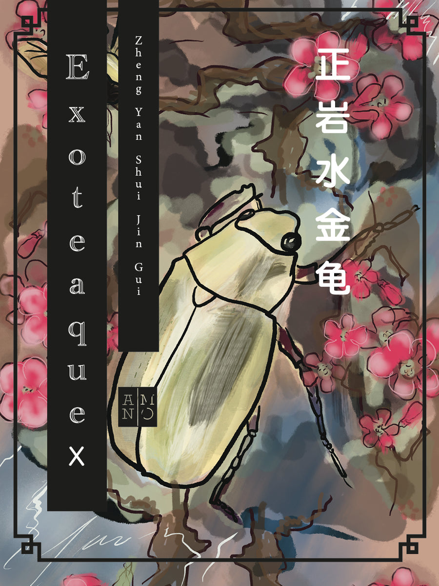 Exoteaque x ANMO Collectors Edition Zheng Yan Shui Jin Gui 正岩水金龟 Yanch
